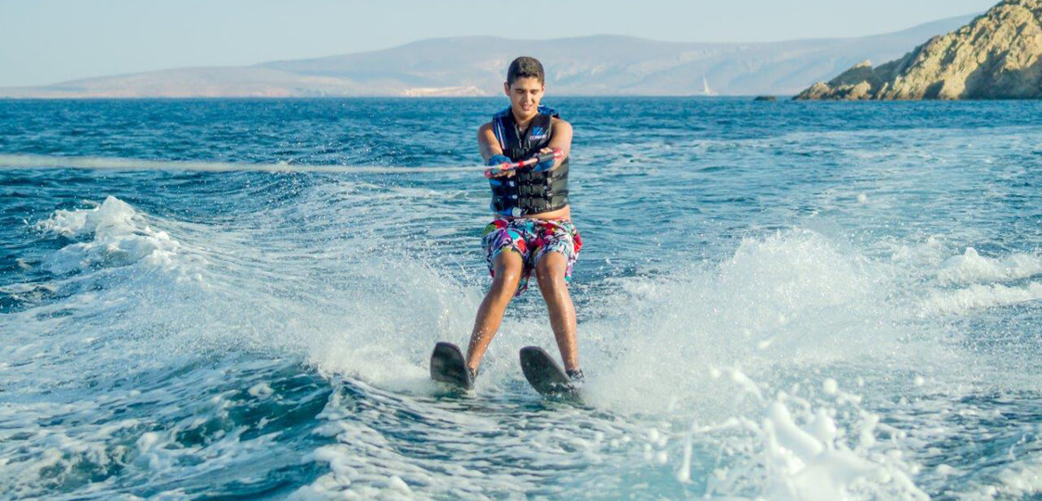 Water Ski, Θαλάσσιο Σκι - Natura watersports στο Βάι Σητεία