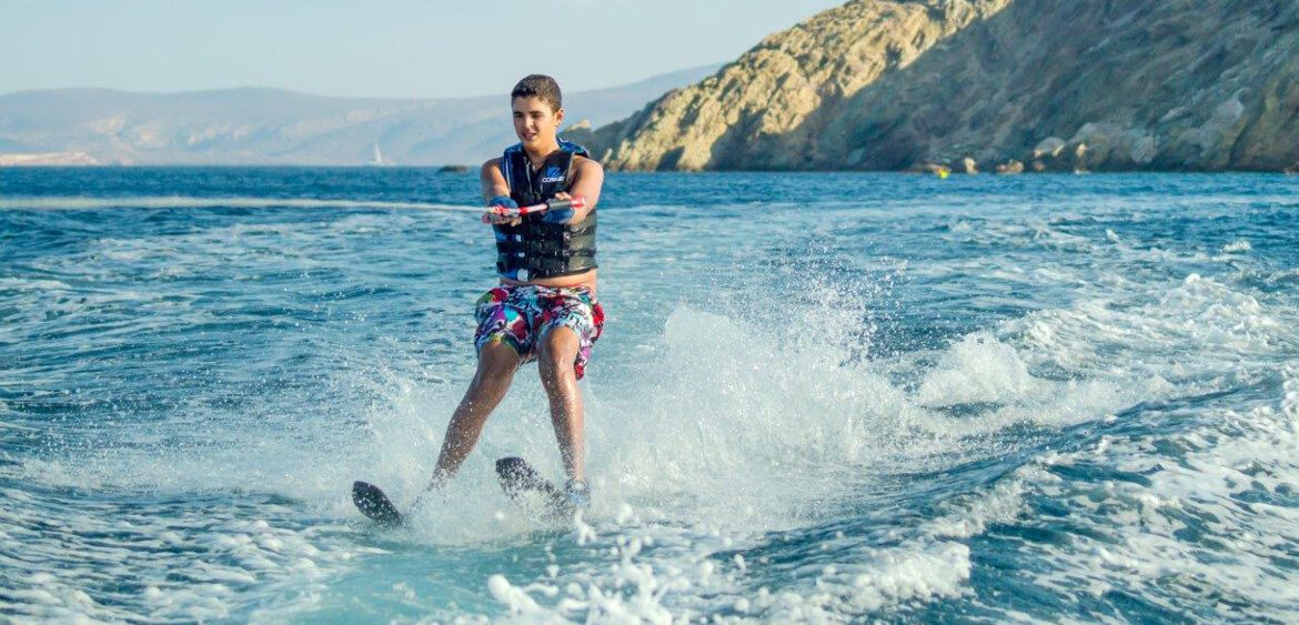 Water Ski, Θαλάσσιο Σκι - Natura watersports στο Βάι Σητεία